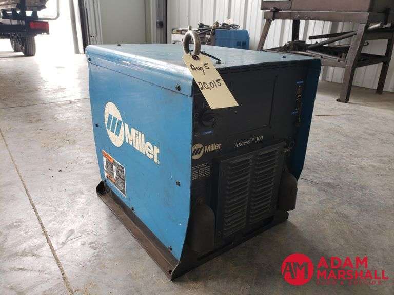 Miller Axcess 300 Welder w/ Miller Axcess 40V Wire Feeder - Adam ...