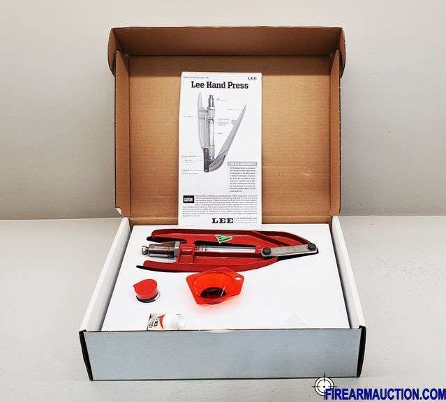 Lee Hand Press Kit W/ Box & Lee 19 Decapper - FirearmAuction.com LLC