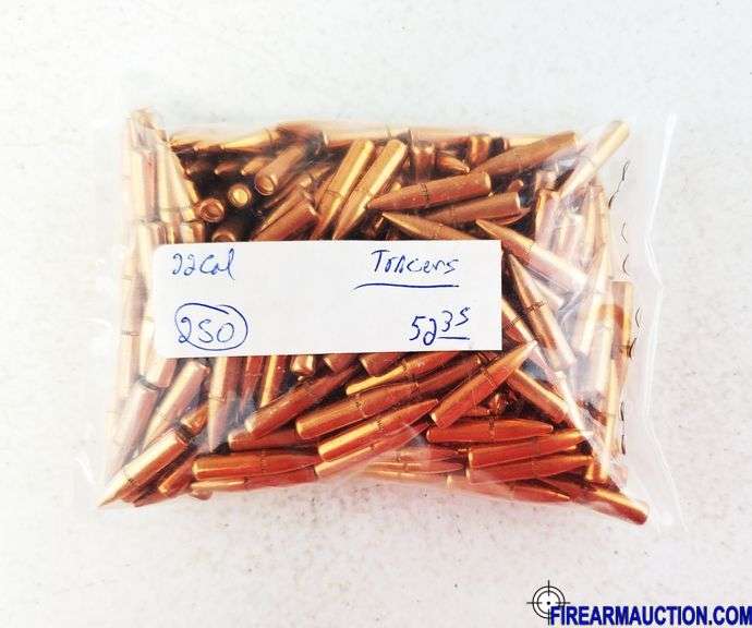 Bullets - Tracers (Unknown Manufacturer) 22 Cal (250) - FirearmAuction ...