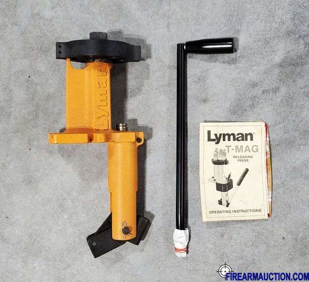 Lyman T-Mag Reloading Press W/Box - FirearmAuction.com LLC