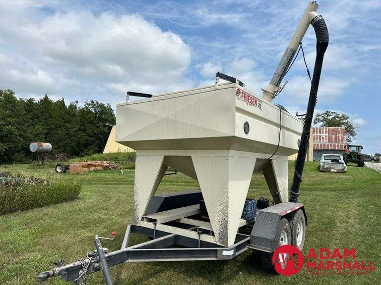 2001 Friesen 220 Dual Hopper Seed Tender - Adam Marshall Land & Auction ...