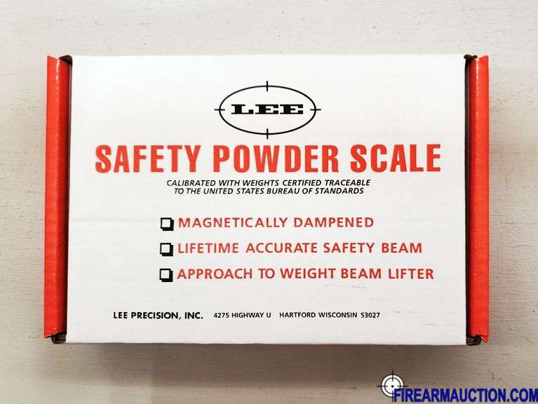 Lee Safety Powder Scale & Pacific Scale Set-Up W/Trickler & Level ...