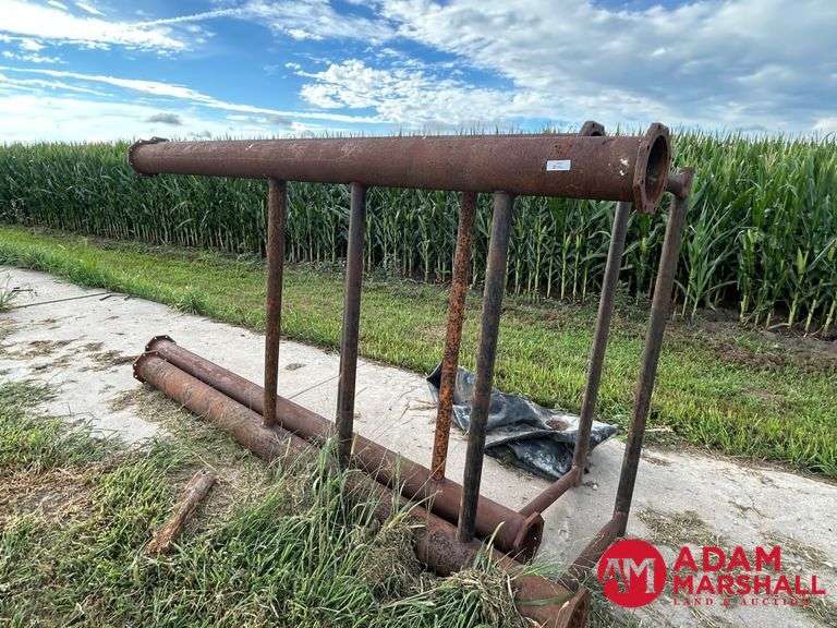 (2) Shop Built Pivot Stops - Adam Marshall Land & Auction, LLC