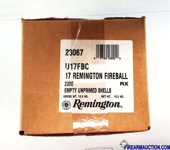 Brass Only - Remington 17 Rem Fireball - New (2000) - FirearmAuction.com LLC