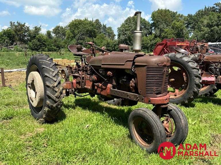 1951 Farmall H Tractor - Gasoline - Adam Marshall Land & Auction, LLC