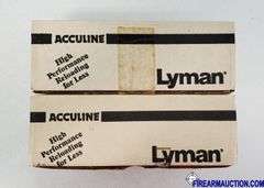 (2) Lyman Pistol Accumeasure W/3 Rotor Starter Packs - FirearmAuction ...