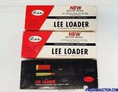 (3) Lee Loader Reloading Tools - (1) 12 Ga, 3", (1) 20 Ga, 2¾" & (1 ...