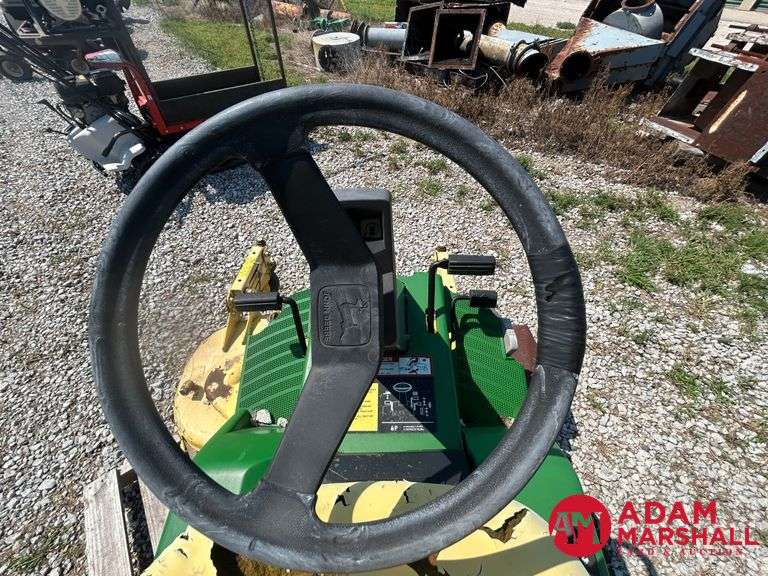 John Deere F525 Mower - Adam Marshall Land & Auction, LLC