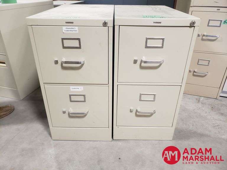 (2) Filing Cabinets - Adam Marshall Land & Auction, LLC