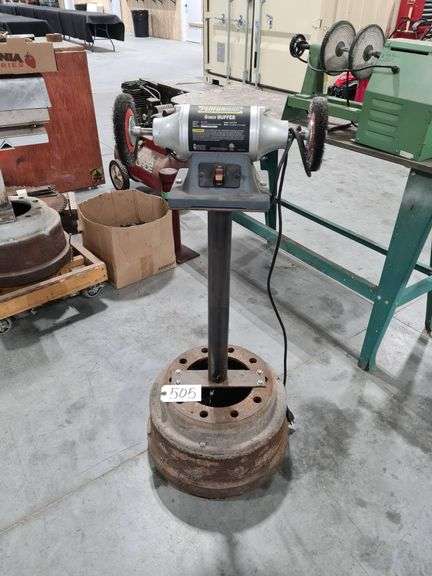 Performax 6-Inch Buffer with Stand - Adam Marshall Land & Auction, LLC