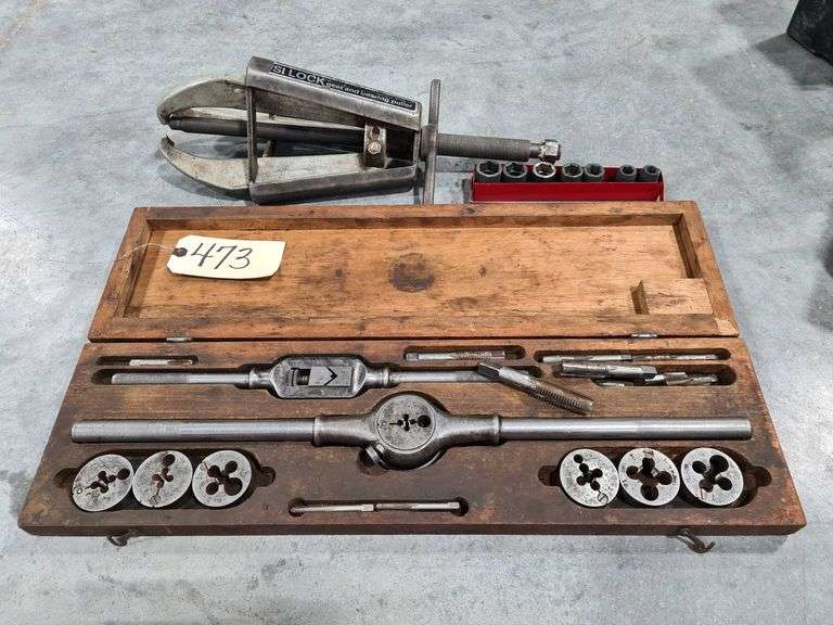 Metal Tap and Die Set, SI Lock Puller, and Sockets - Adam Marshall Land ...