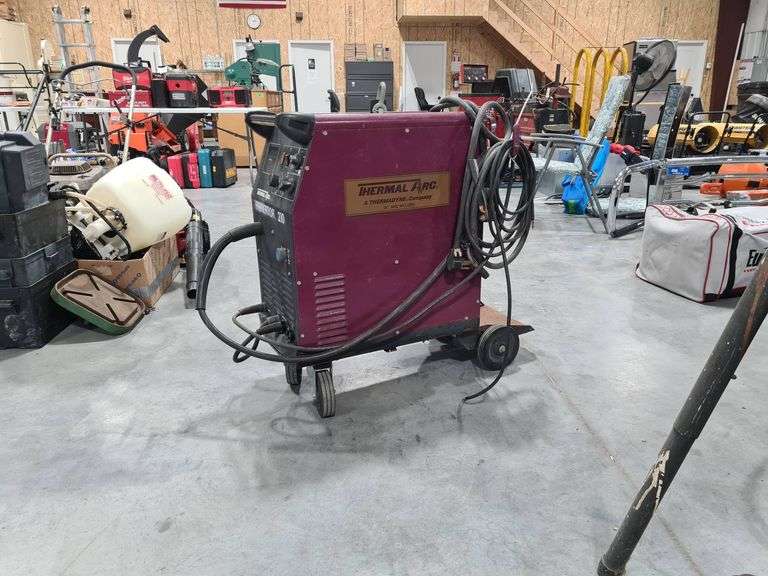 Thermal Arc Fabricator 210 DC Arc Welder - Adam Marshall Land & Auction ...