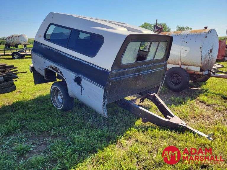 Chevrolet Pickup Box Trailer w/ Topper - 8FT - Adam Marshall Land ...