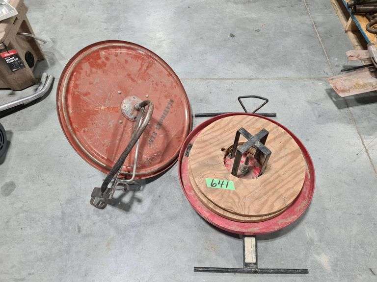 (2) Electrical Wire Holders/Reels - Adam Marshall Land & Auction, LLC