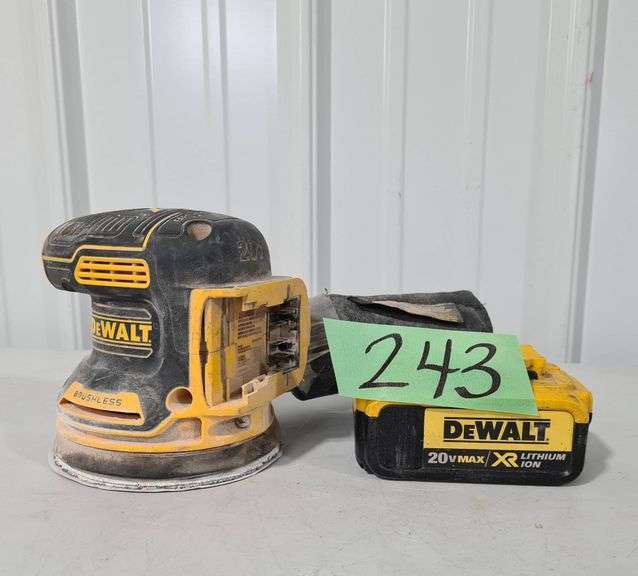 DeWalt DCW210 Cordless Random Orbit Sander with Battery - Adam Marshall ...