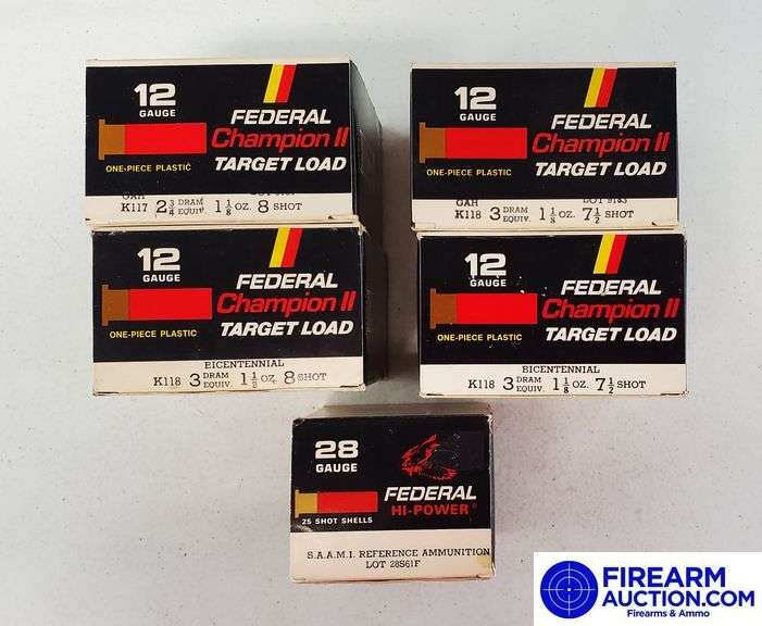 Assorted Federal Shotgun Shells - * See Description & Photos ...