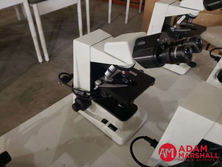 (2) Biological Microscopes - Adam Marshall Land & Auction, LLC