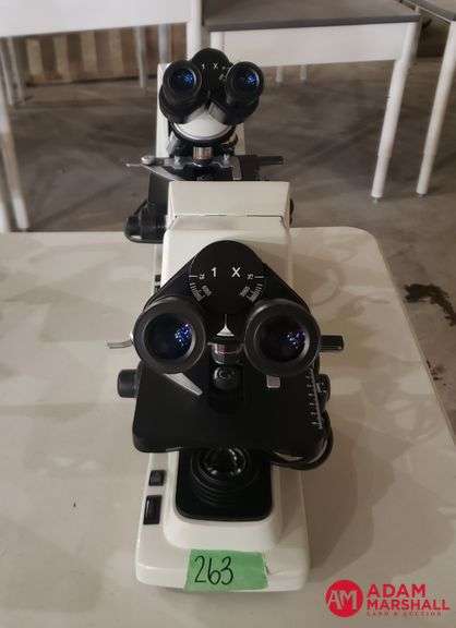 (2) Biological Microscopes - Adam Marshall Land & Auction, LLC