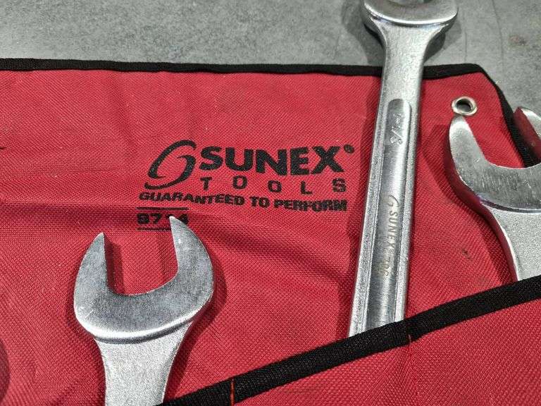 Sunex Tools SAE Wrench Set in Roll-Up Pouch - Adam Marshall Land ...