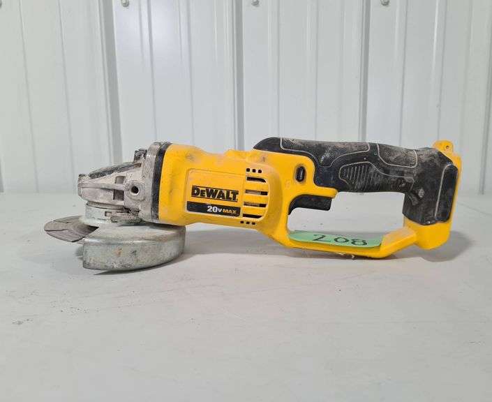 DeWalt DCG412 20V MAX Cordless Angle Grinder - Adam Marshall Land ...