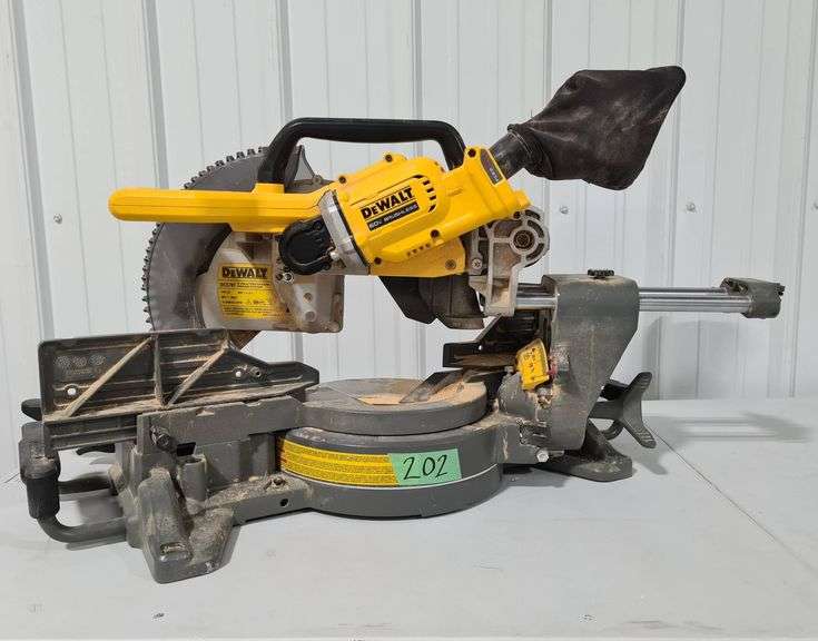 DeWalt DCS781 12-Inch Cordless Sliding Miter Saw - Adam Marshall Land ...