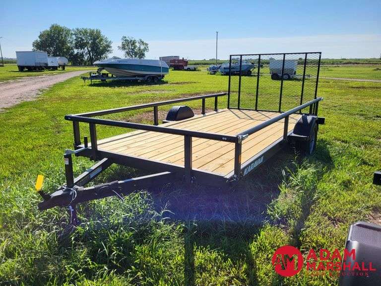 2026 Karavan Utility Trailer - 14FT - Adam Marshall Land & Auction, LLC