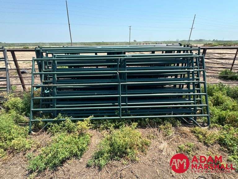 (13) Behlen Portable Livestock Panels - Adam Marshall Land & Auction, LLC