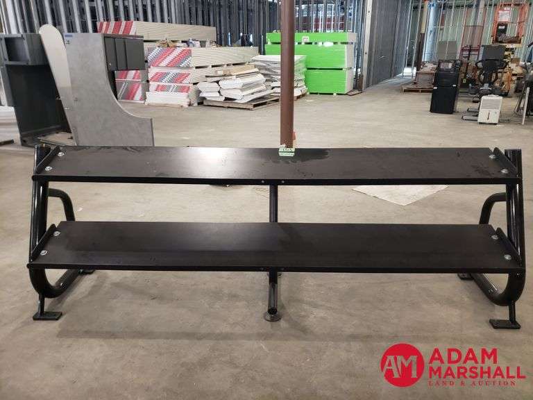 Matrix 2-Tier Weight Storage Rack - Adam Marshall Land & Auction, LLC