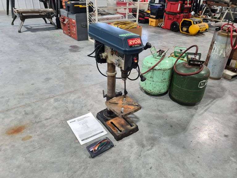 Ryobi DP101 10-Inch Bench Drill Press - Adam Marshall Land & Auction, LLC