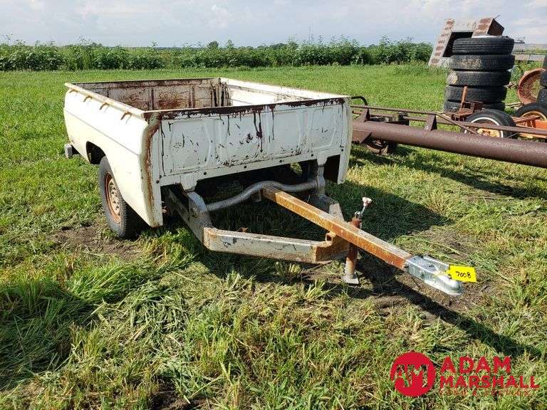 Ford Courier Pickup Box Trailer - 8FT - Adam Marshall Land & Auction, LLC