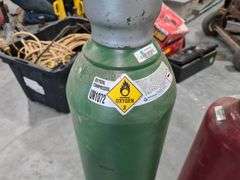 Two Gas Cylinders: Oxygen and Flammable Gas - Adam Marshall Land ...