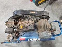 Puma Air Compressor With Induction Motor - Adam Marshall Land & Auction ...