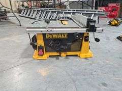 DeWalt DW745 Table Saw with Adjustable Fence - Adam Marshall Land & Auction, LLC