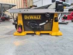 DeWalt DW745 Table Saw with Adjustable Fence - Adam Marshall Land & Auction, LLC