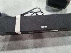 RCA RTS7010B Sound Bar with Speaker & Shelf Set - Adam Marshall Land ...