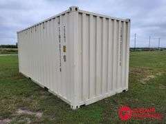 One Tripper Shipping Container - 20FT - Adam Marshall Land & Auction, LLC