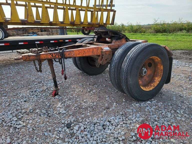 1991 Alloy Fixed Single Axel Dolly Trailer - Adam Marshall Land ...