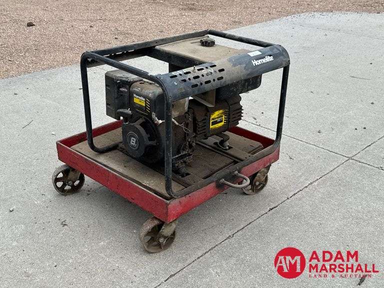 Homelite Generator - 4400 Watts - Adam Marshall Land & Auction, LLC