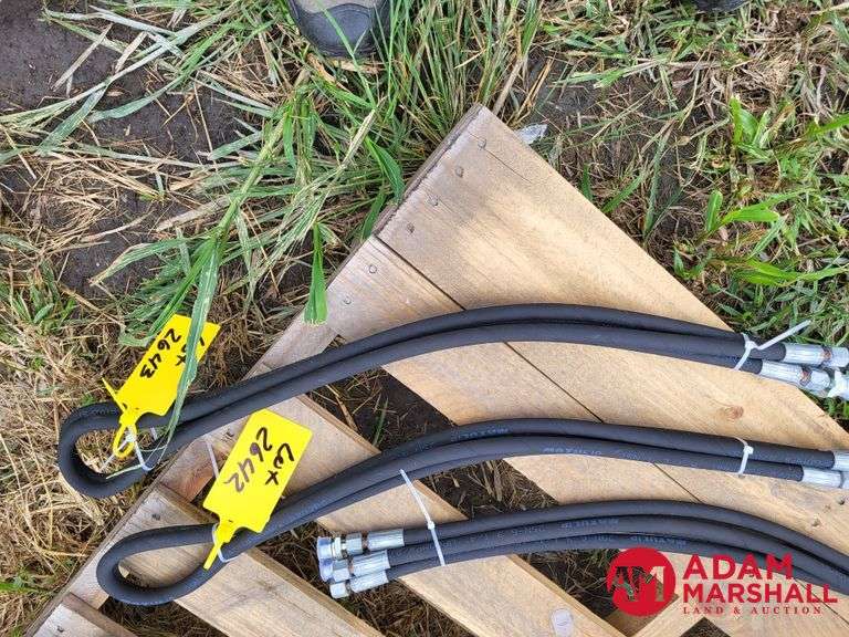 Hydraulic Hoses for Mini Excavator - Adam Marshall Land & Auction, LLC