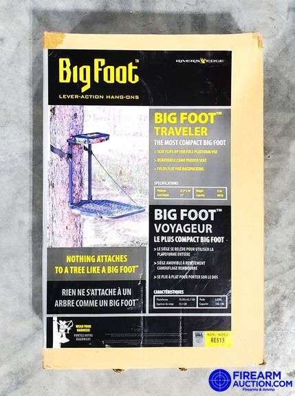Rivers Edge Classic Bigfoot Traveler Tree Stand - Model RE513 - New W ...