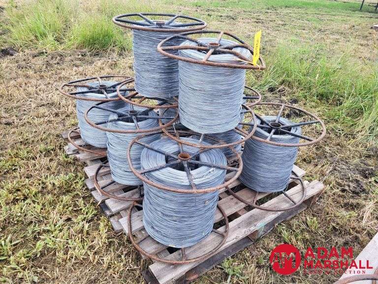 (8) Rolls Of Electric Wire - Adam Marshall Land & Auction, LLC