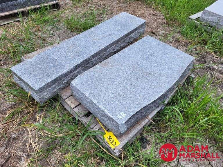 (2) Granite Slabs - Adam Marshall Land & Auction, LLC