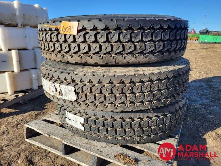 (3) BF Goodrich ST244 Tires - Adam Marshall Land & Auction, LLC