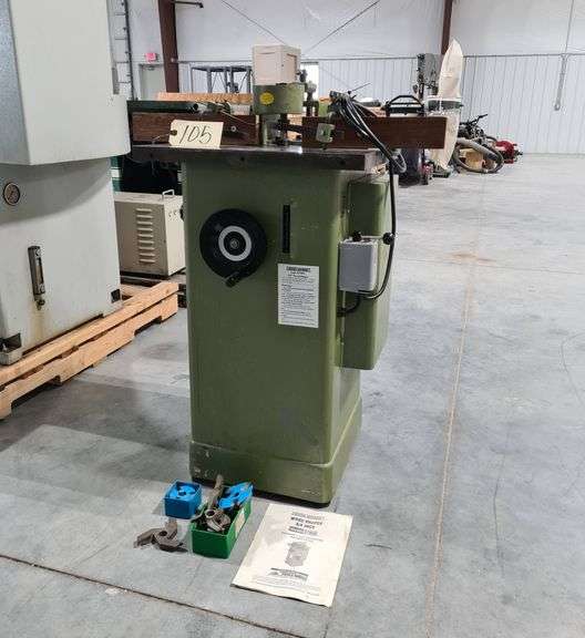 Central Machinery 3/4 HP Wood Shaper with Accessories - Adam Marshall ...