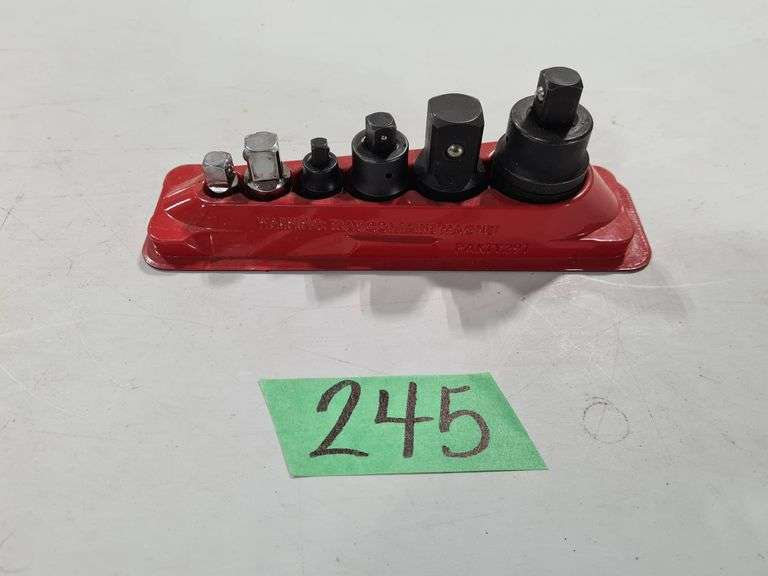 Snap-On Socket Adapter Set with Magnetic Red Base - Adam Marshall Land ...