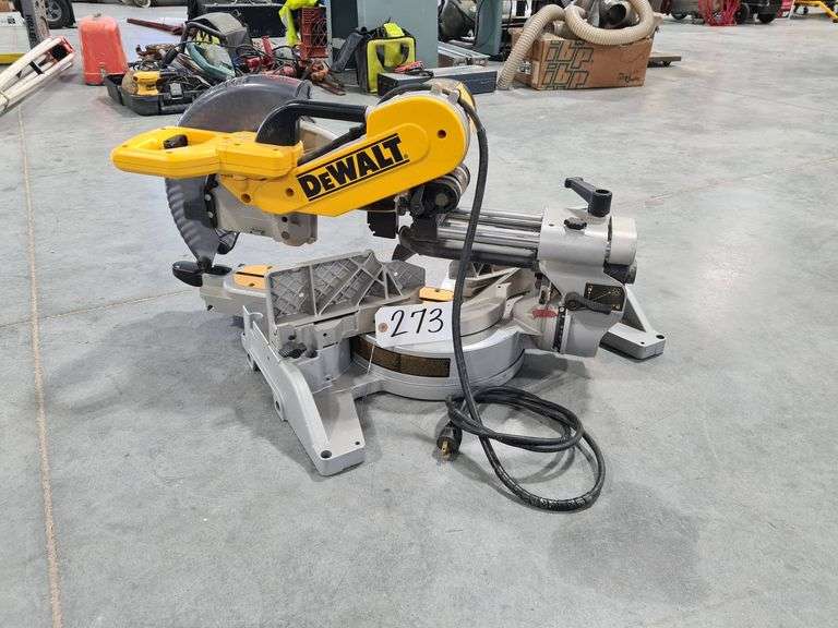 Dewalt DW718 12-Inch Double Bevel Sliding Compound Miter Saw - Adam ...