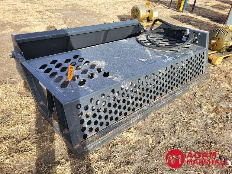 Unused 2023 Wolverine Power Rake w/ Bucket - 84 IN - Adam Marshall Land ...