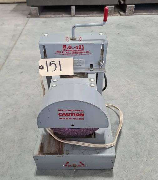BG-121 Rotary Blade Grinder by Wall Enterprises, Inc. - Adam Marshall ...