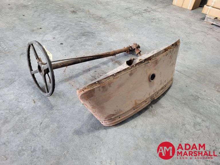 Model A 2-Tooth Steering Stem & Dash/Fuel Tank - Adam Marshall Land ...