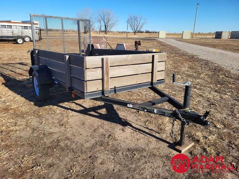 Carry-ON Utility Trailer - 8 FT - Adam Marshall Land & Auction, LLC